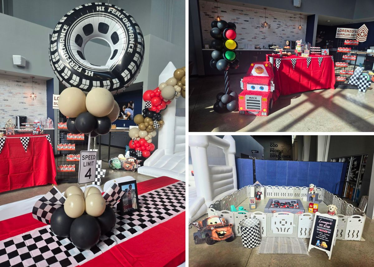 Need Four Speed Cars Birthday